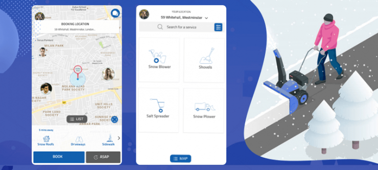 Snow Removal App Development: Manage your Snow Plow Business