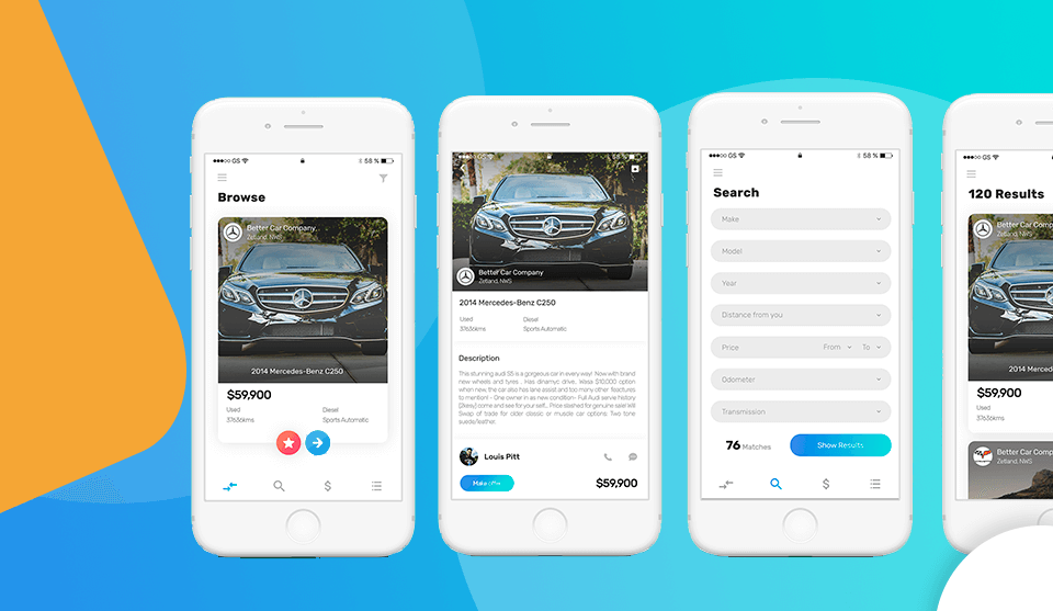 Classified app development For Android And iOS platform