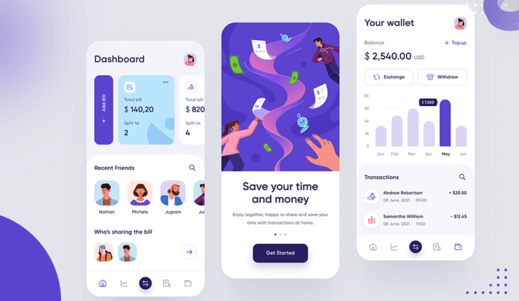 4 steps to create application like SplitWise