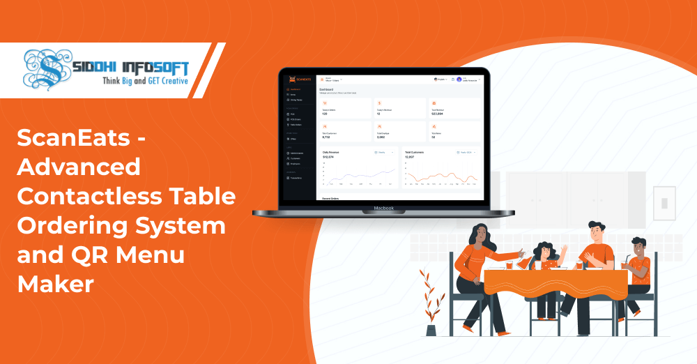 ScanEats: Contactless Table Ordering & QR Menu Maker
