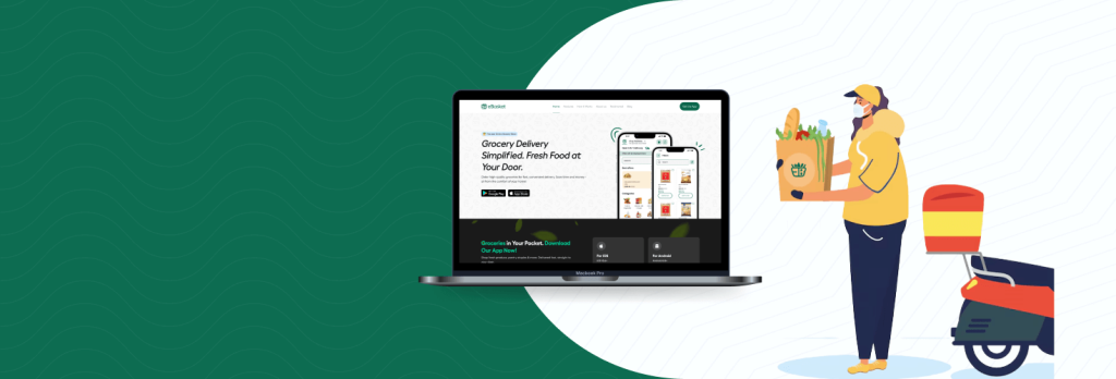 eBasket: Grocery Delivery App with Laravel Admin & Delivery App