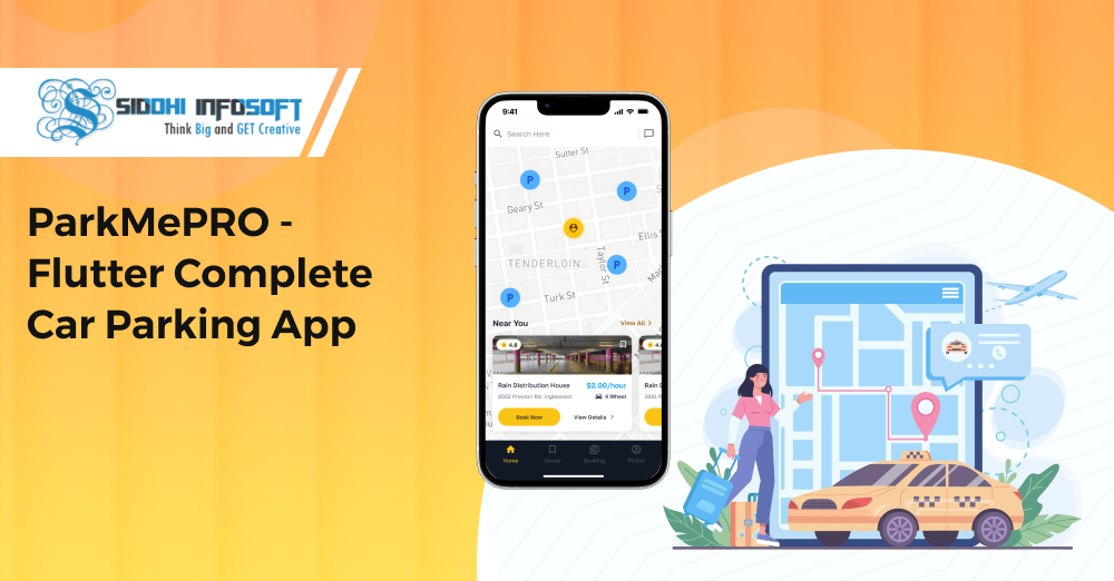 ParkMePRO - Complete Flutter Car Parking App Solution