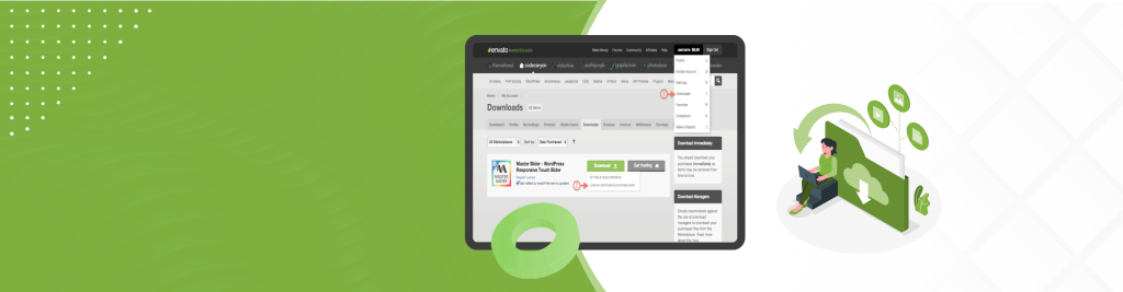 How to Find Your Purchase Code on Codecanyon or ThemeForest