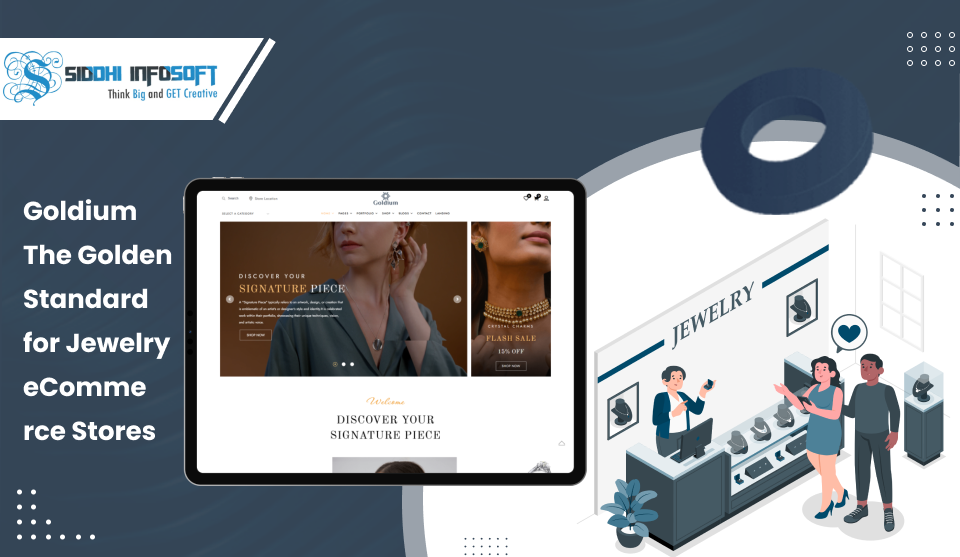 Goldium: Premium Jewelry eCommerce Platform