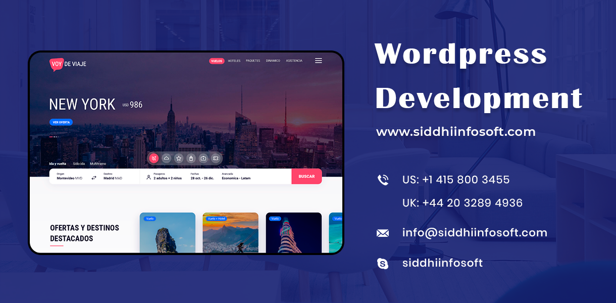 WordPress Development Services | Siddhi Infososft