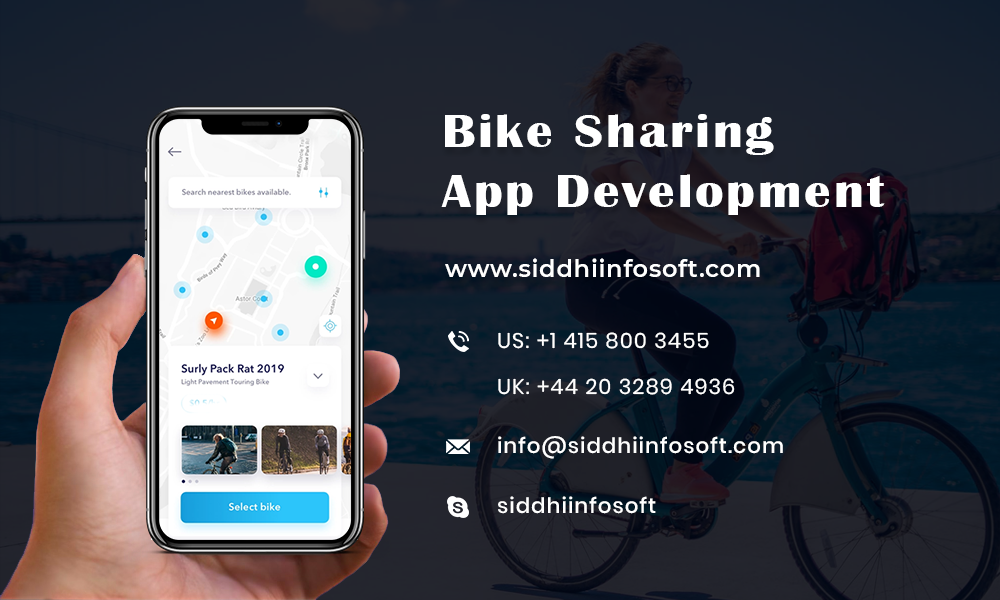 Bike Sharing App Development | Bike Rental App | Scooter Sharing App