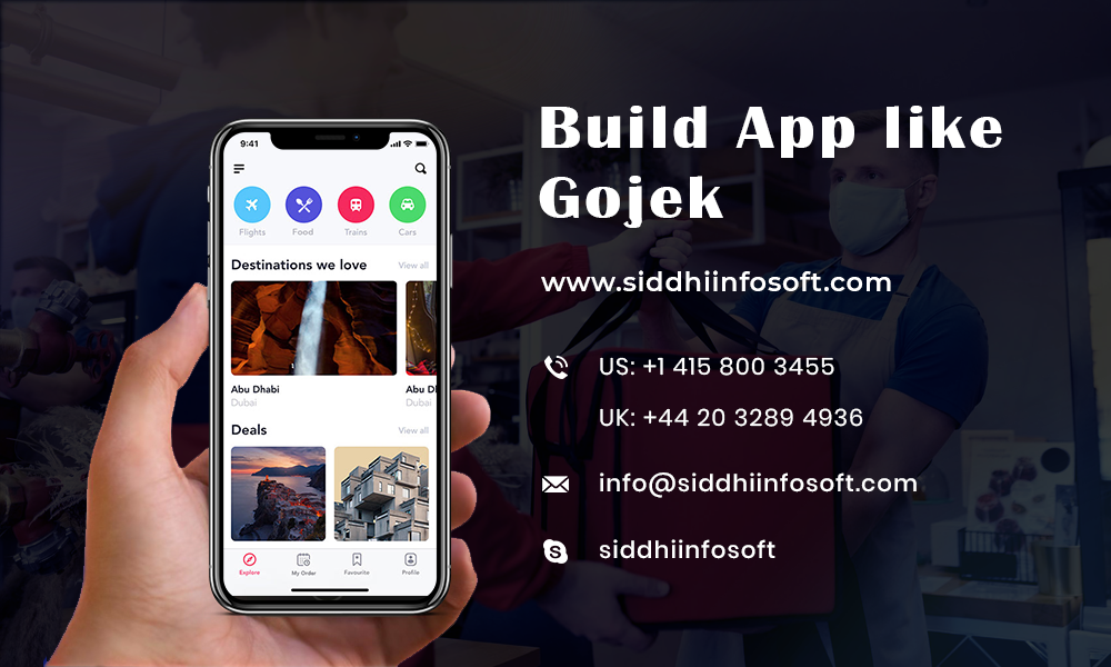 App like Gojek | Gojek Clone | On-Demand MultiService App