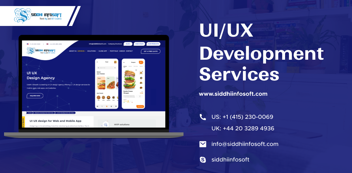 UI/UX Development Services | Siddhi Infosoft | Siddhi Infosoft